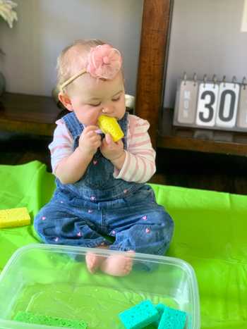 Sponge Play - Mama Bear University