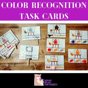 Color Recognition Activities - Mama Bear University